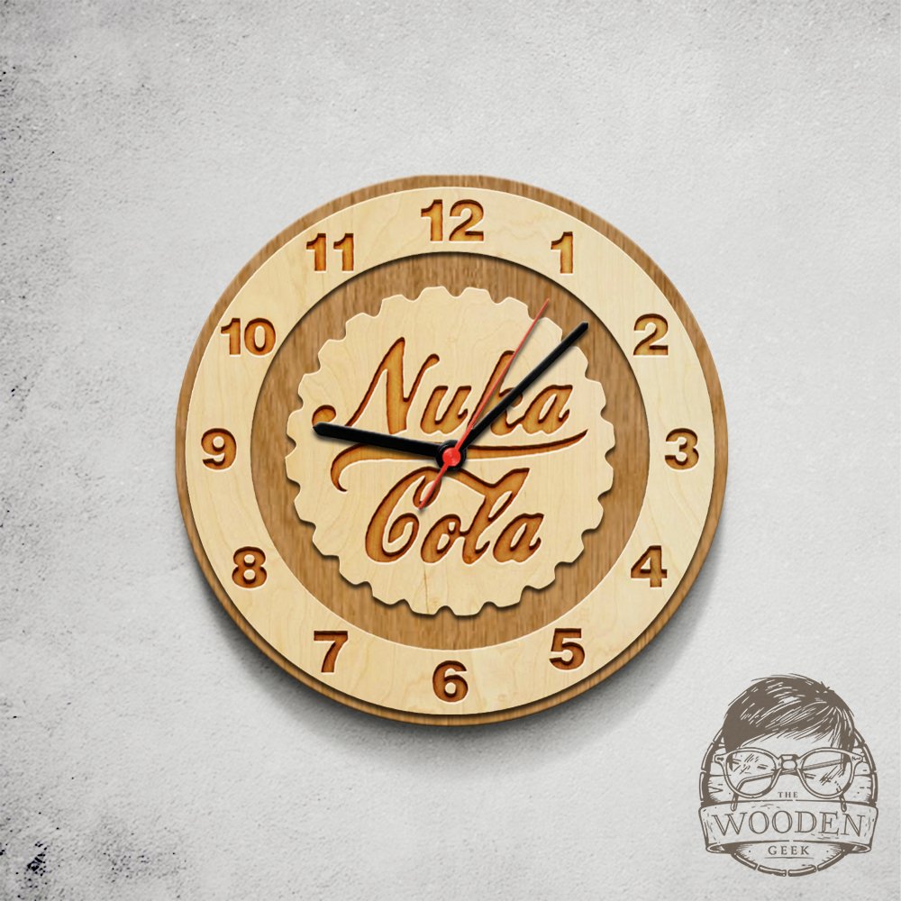 Fallout Nuka Cola Clock
